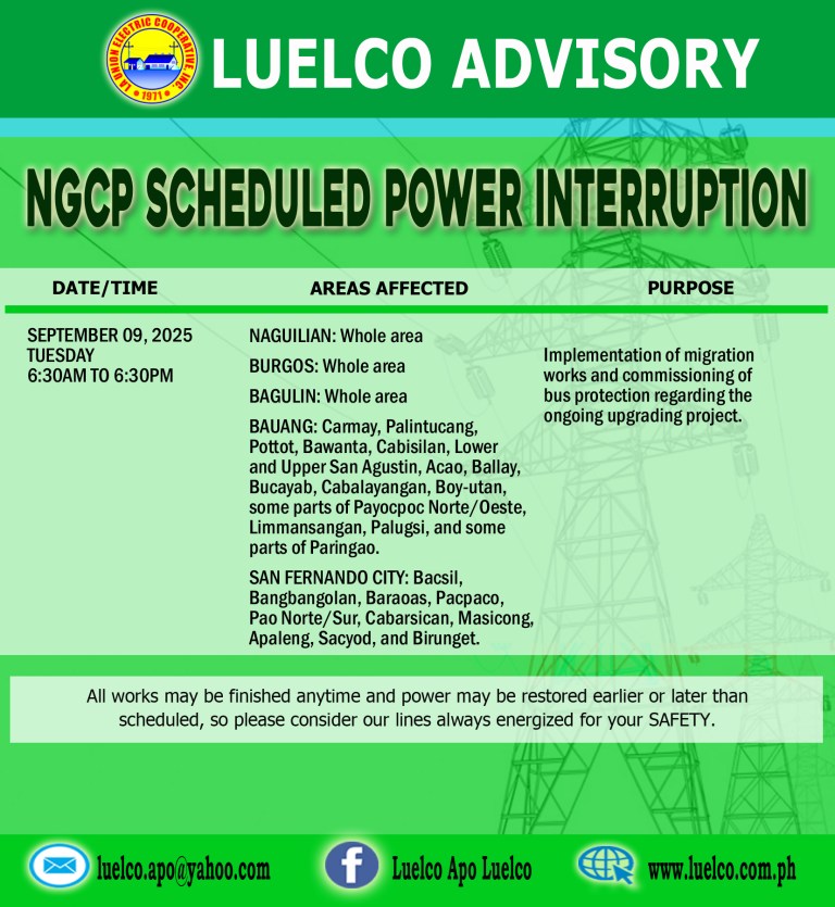 LUELCO – La Union Electric Cooperative, Inc.
